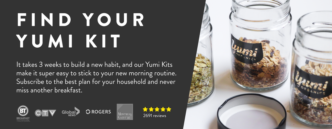 Overnight Oats Breakfast Subscription - YUMi ORGANICS