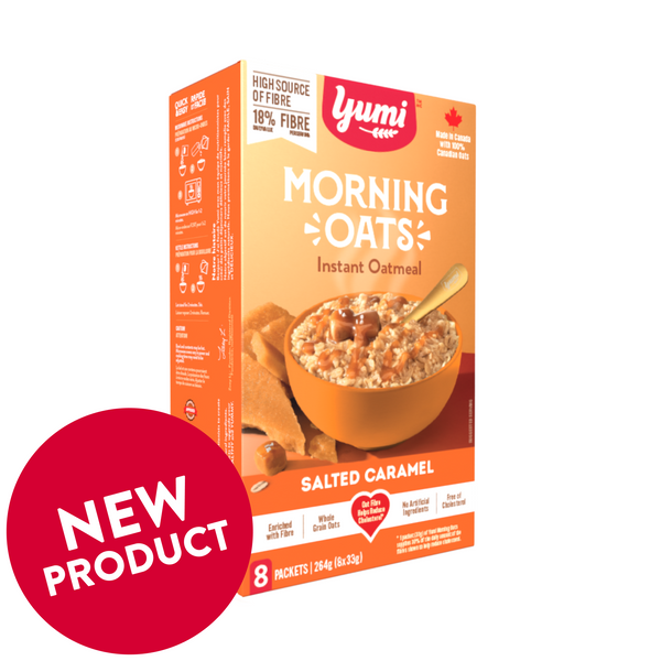 Morning Oats - Salted Caramel - The New Generation of Oats! - YUMi ORGANICS